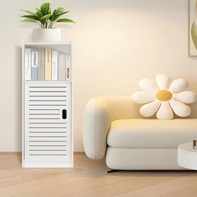 Bathroom Storage Cabinet Free Standing Three-Layer Cabinet Organizer ...