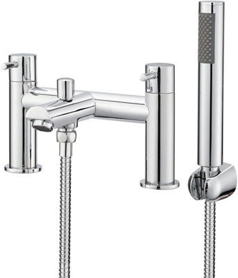 BATHWEST Bath Tap with Shower Waterfall Bathroom Taps with Shower ...