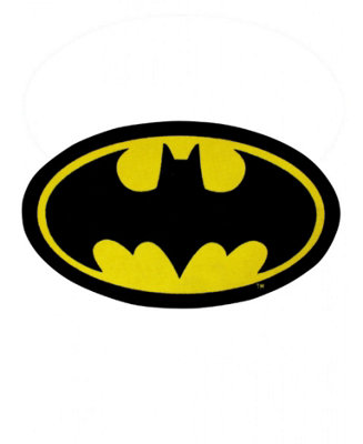 Batman Iconic Logo Shaped Floor Rug
