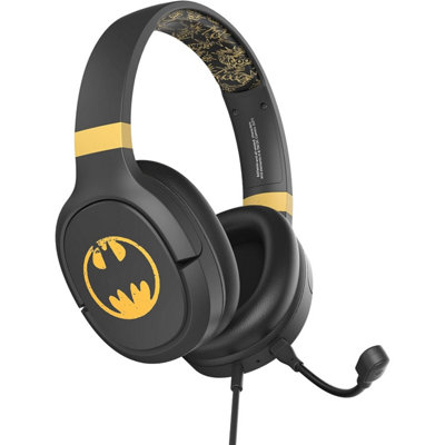 Batman Pro G1 Gaming Headphones Black/Gold (One Size)
