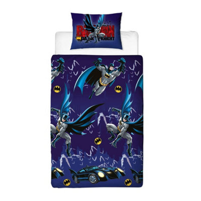 Batman Reversible Duvet Set Multicoloured (Double)
