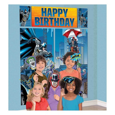 Batman Scene Setters Set Multicoloured (One Size)