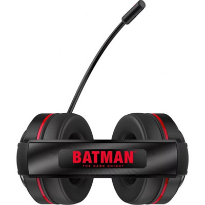 Batman The Dark Knight Gaming Headphones Black/Red (One Size)