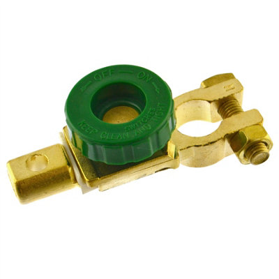 Battery Isolator Kill Switch Cut On / Off Disconnect Terminal Car Van ...