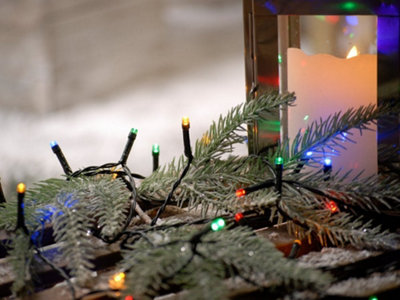 Battery Operated Timer lights - Multicolour