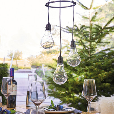 Battery Powered Apollo 3 Drop Pendant Light with Multicolour LED's ...