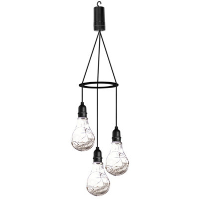 Battery Powered Apollo 3 Drop Pendant Light with Multicolour LED's ...