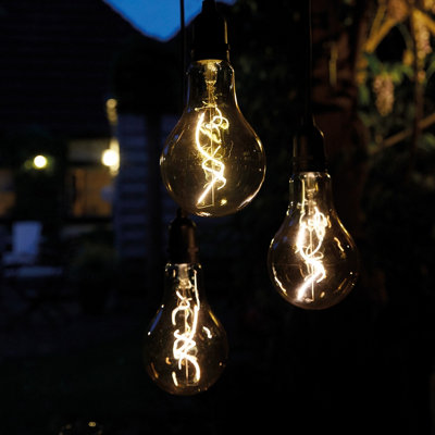 Battery Powered Flow 3 Drop Pendant Light with Warm White LED's ...