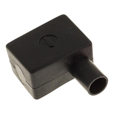 Battery Terminal Covers L Shape Black 2 Pack of 10
