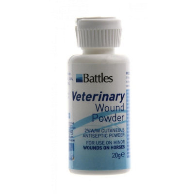 Battles Veterinary Wound Powder For Horses White (20g)