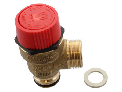 Baxi 7683976 Pressure Relief Valve - Replacement Spare Part