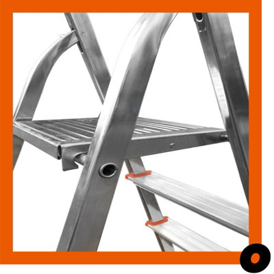 Bayer Systenm 8 Tread Lightweight Aluminium Platform Step Tested ...