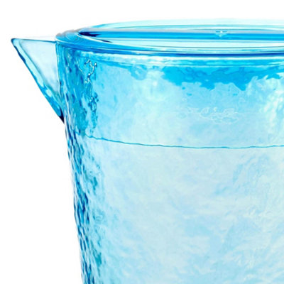 Bayside Shatterproof Acrylic Water Jug 1.9 Litre - Blue