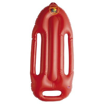Baywatch Life Saver Float Inflatable Red (One Size)