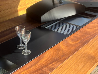 BBQ Grill Table Set - Arizona 3m