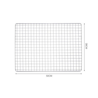 BBQ Mesh Topper Rectangle Grill Sheet, 50cm x 38cm