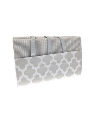 Beach Mat Grey Morocco 150cm x 180cm | DIY at B&Q