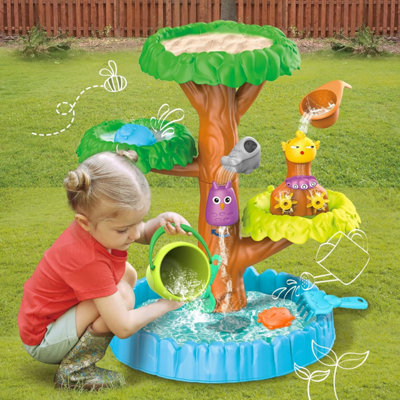 Beach Tree Sand And Water Table Beach Play Activity Set Indoor Outdoor ...