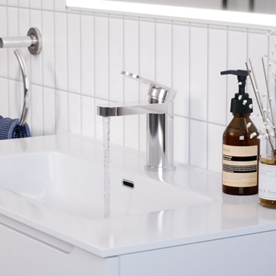 Beacon Basin Mono Tap with Easy Clean Click Waste Chrome | DIY at B&Q