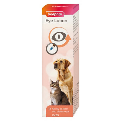 Beaphar Dog & Cat Eye Lotion 50ml - Pack of 3