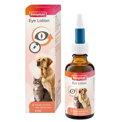 Beaphar Dog & Cat Eye Lotion 50ml - Pack of 3