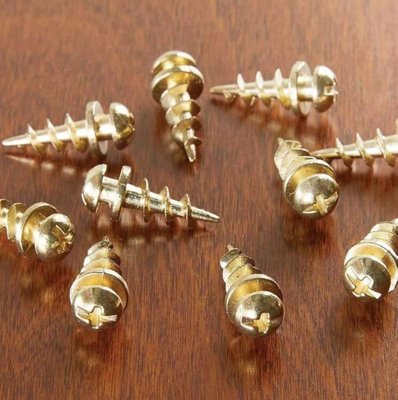 Bear Claw Picture Hanging Screws Gold Plasterboard Hanger for Frames ...