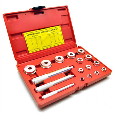 Bearing Race Seal Bush Driver Tool Kit For Bushes Wheel Bearings Metric ...