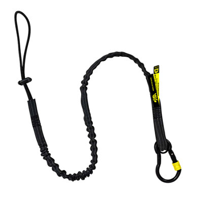 BearTOOLS Screw Lock Black Safety Lanyard 1 Pack