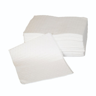 BearTOOLS Spill Control White Oil Absorbent Sheet 100 Sheets