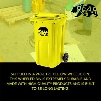 BearTOOLS Spill Control White Oil Spill Kit 120L