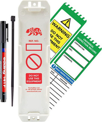 BearTOOLS Universal Inspection Holder + 2 Inserts + Marker | DIY at B&Q