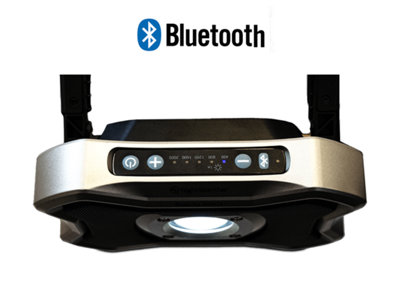 BeatLite Rechargeable LED Work Light with Bluetooth Speaker and ...