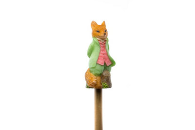 Beatrix Potter Set of 5 Coloured Cane or Stake Toppers Peter Rabbit ...