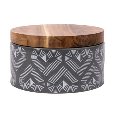 Beau and Elliot Vibe Large Storage Jar Slate