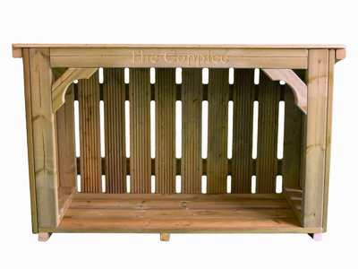 Beautiful Quality Wood Store - Small Log Store - Log Store ...