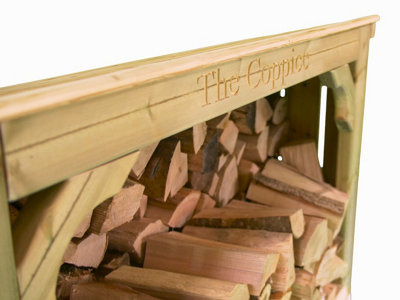 Beautiful Quality Wood Store - Small Log Store - Log Store ...