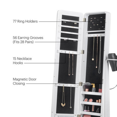 Over door jewellery mirror store