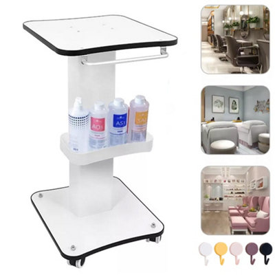 Beauty Salon Trolley On Wheels SPA Machine Storage Rolling Trolley Cart ...