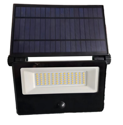 Becker & Wolf 2000 Lumen Solar light with PIR - 6500K Cool white Outdoor