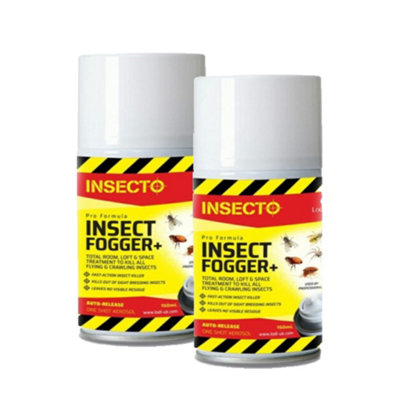 Bed Bug Fleas Moth Killer fogger One Shot Automatic Release Fogger for ...