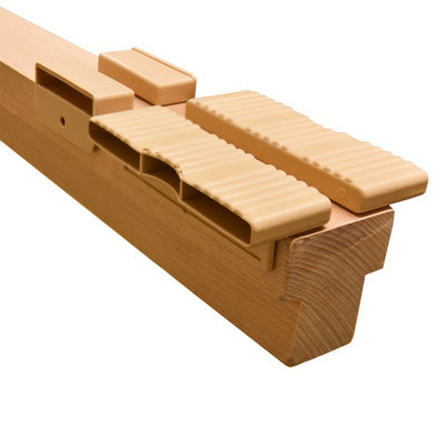 BED CENTRE SUPPORT RAIL FOR SPRUNG BED SLATS 55MM X 60MM X 2100MM