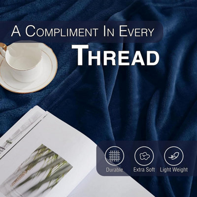 Buy Bedbric Throws for Sofas Large Cozy Blankets and Throws 400 GSM ...