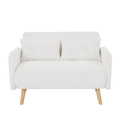 Buy BedroomBundles LTD Foxy Modern 2-Seater Loveseat Sofa, Convertible ...