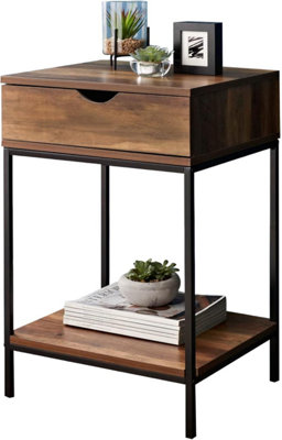 Bedside Table Small Side Table Living Room Tables Bed Side End Smart ...