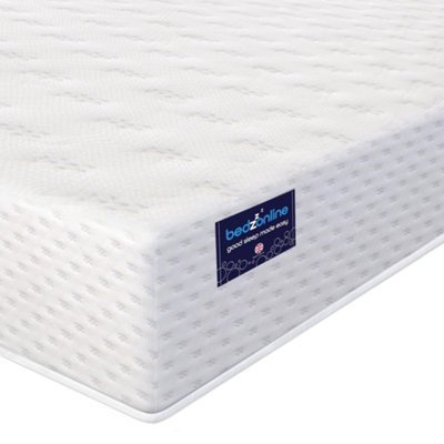 Bedzonline 4 Zone Support Reflex Foam Mattress Orthopaedic Support ...