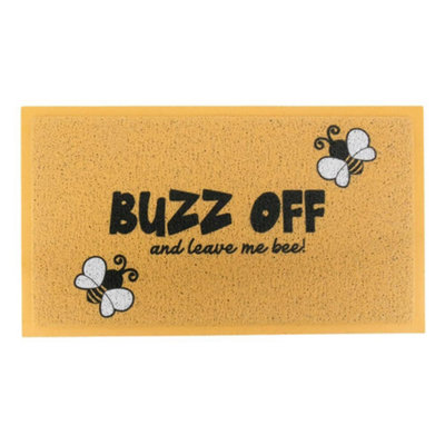 BEE BUZZ OFF DOORMAT (70 X 40CM)