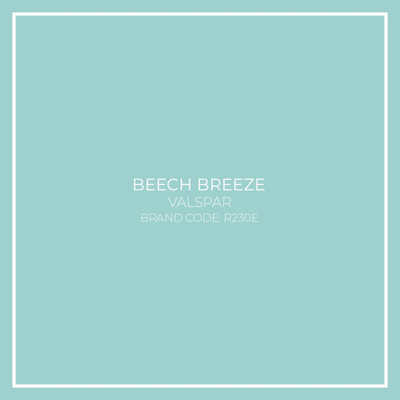 Beech Breeze Toughened Glass Kitchen Splashback - 900mm x 800mm