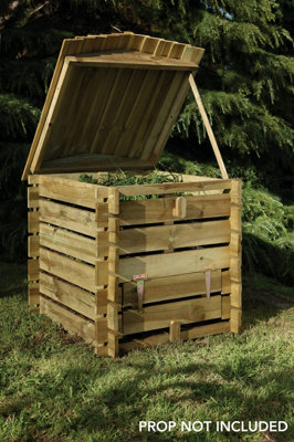 Beehive Wooden Garden Decorative Compost Bin