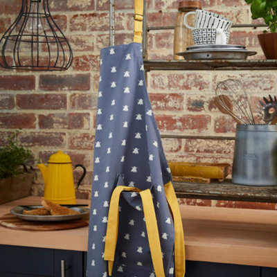Bees Animal Print 100% Cotton Apron | DIY at B&Q