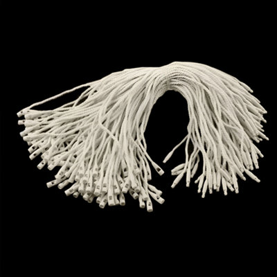 Beige 7 Inch Cotton String Hang Tag With Lock Labels, 100pcs